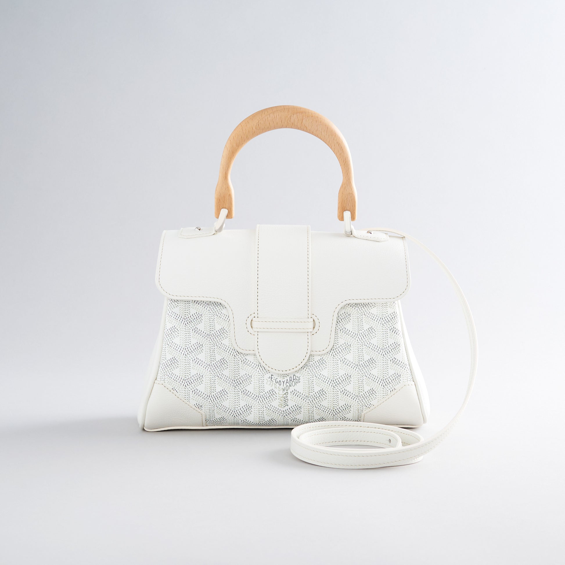 Goyard Saigon Mini White – eliteUSA