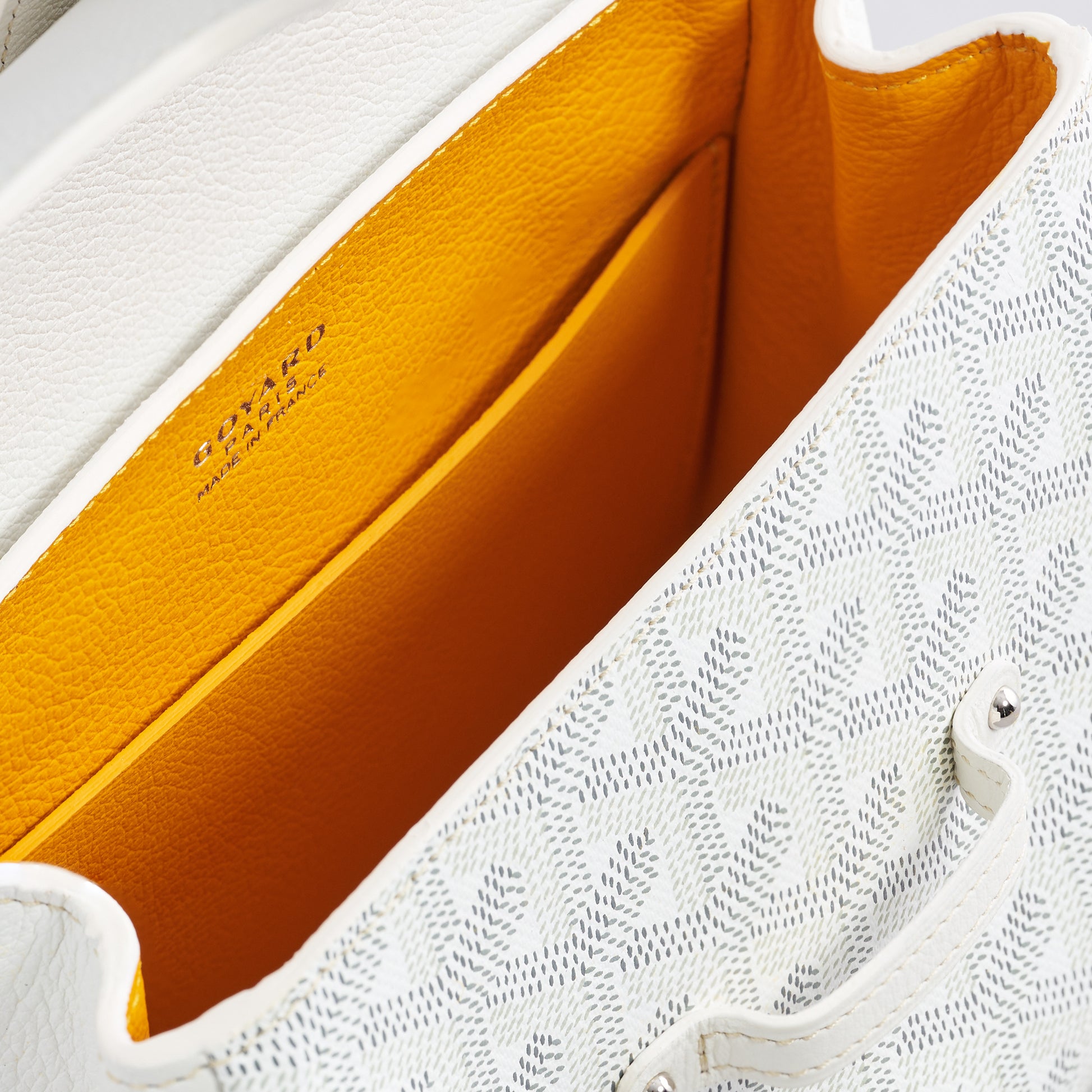 Goyard Saigon Mini White – eliteUSA