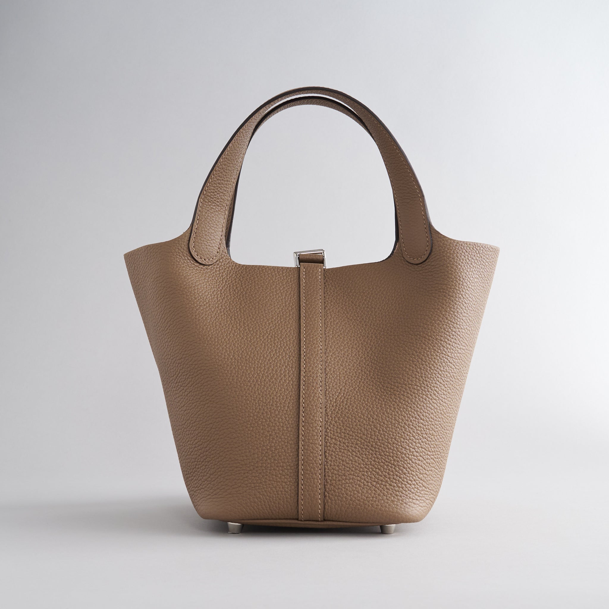 Hermès Picotin 18 Clemence Beige De Weimar Palladium Hardware – eliteUSA