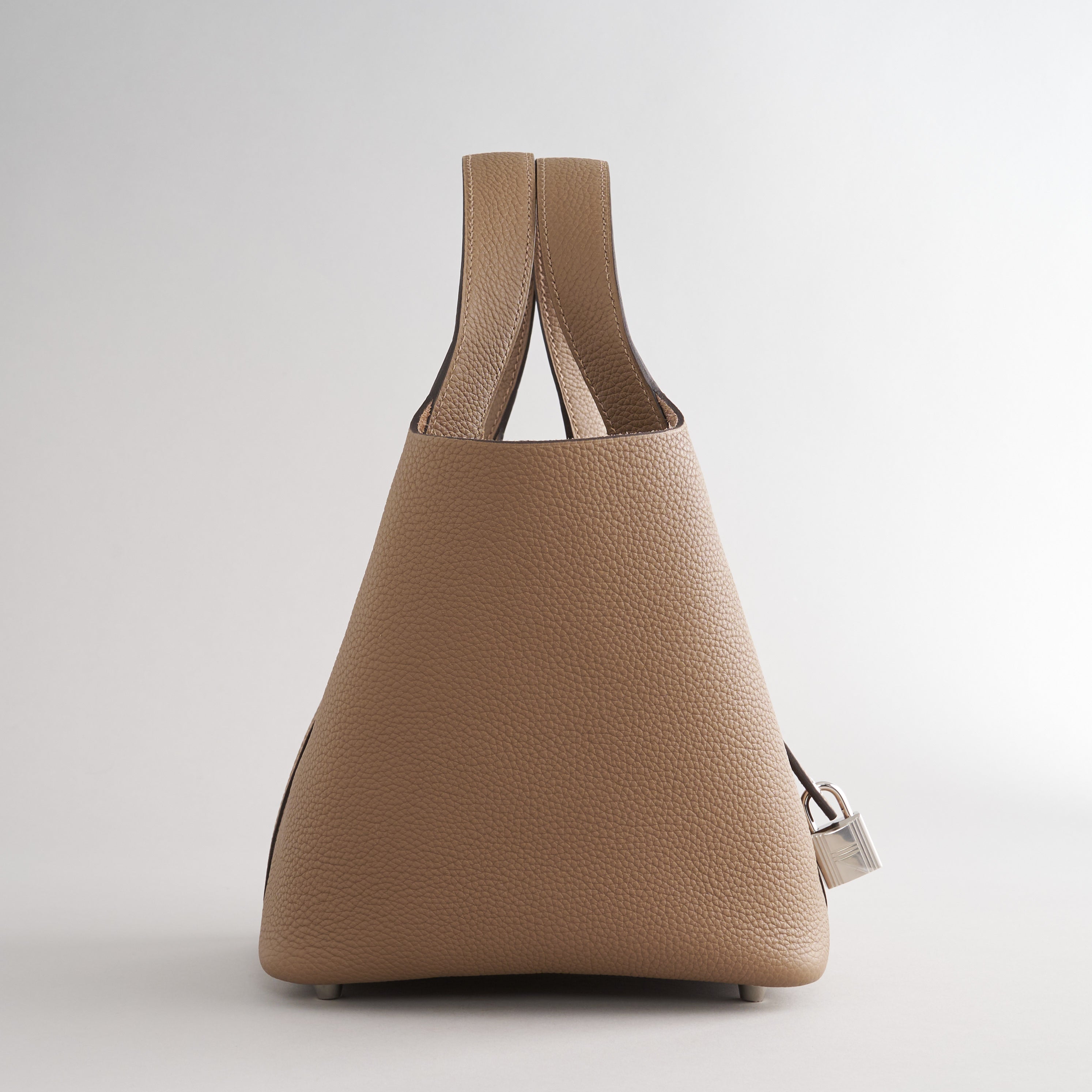 Hermès Picotin 18 Clemence Beige De Weimar Palladium Hardware – eliteUSA