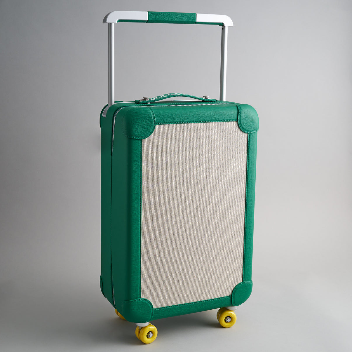 Hermès R.M.S Cabine Trolley 55 Ecru/Amande/Vertigo/Citron Palladium Ha
